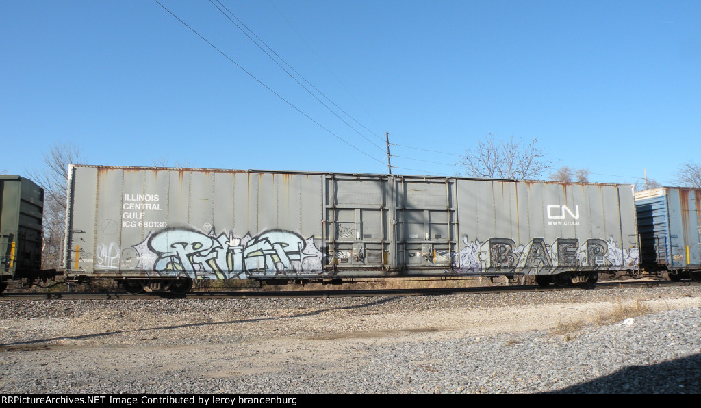 ICG 680130 west of argentine yard